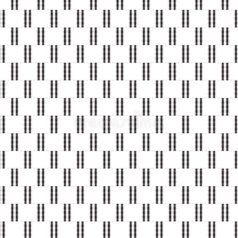 Black Silver White Plaid Checkered Pattern Background Stock Vector ...