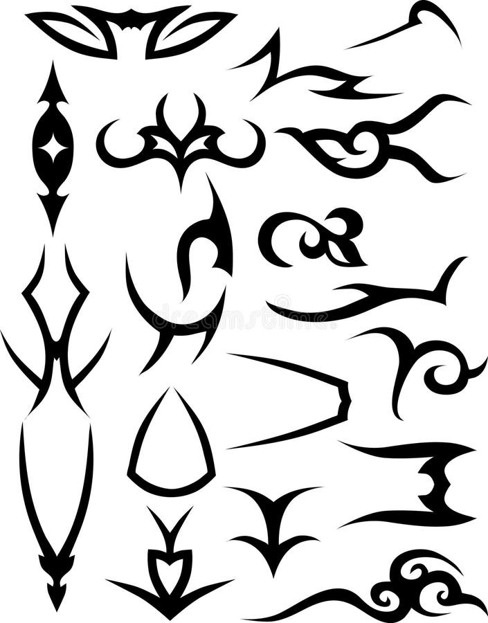 Black Simple Design with Berries Stock Vector - Illustration of ...