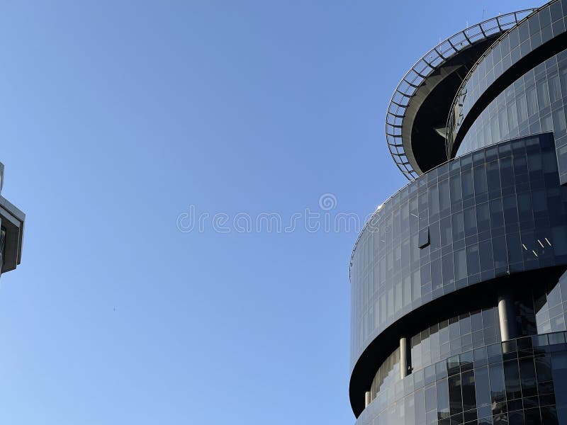 Black Skyscraper Under Blue Sky Stock Photo - Image of city, business ...