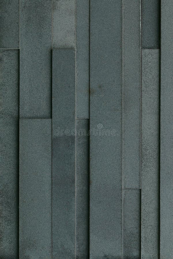 Black Slate Brick Wall for Pattern and Background Stock Image - Image ...