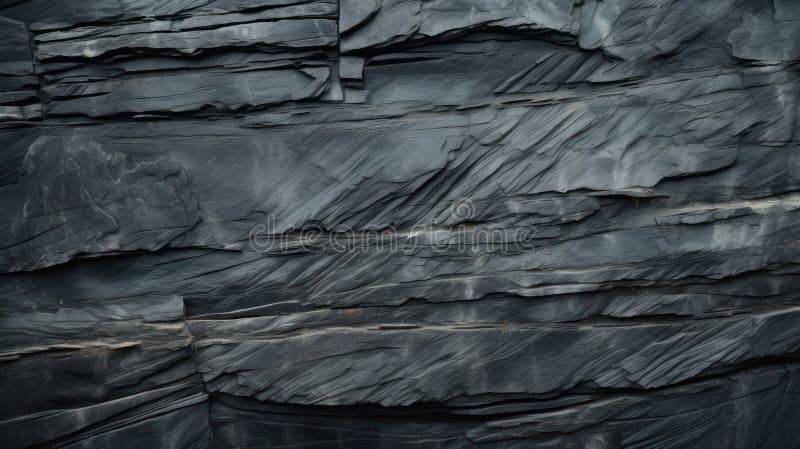 Black Slate Closeup. Background for Your Design Stock Illustration ...