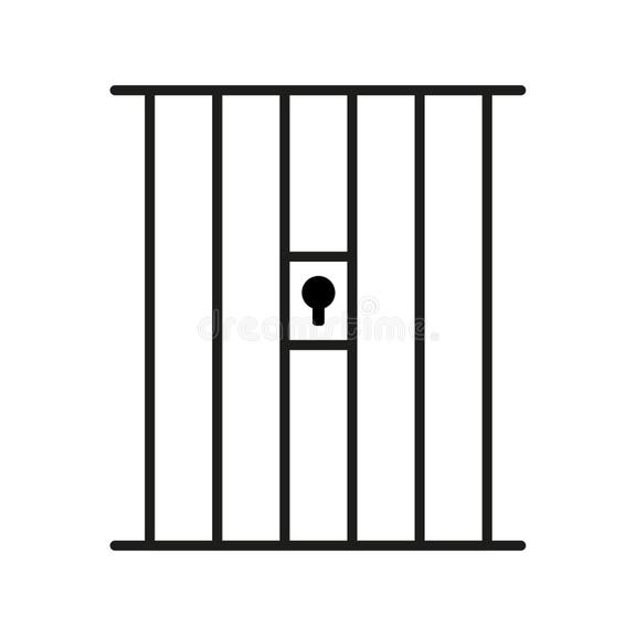 Black Sliding Gates. Vector Illustration. EPS 10 Stock Vector ...