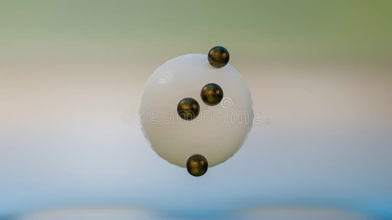 Black Small Balls on the Surface of a White Large Sphere. Abstract ...