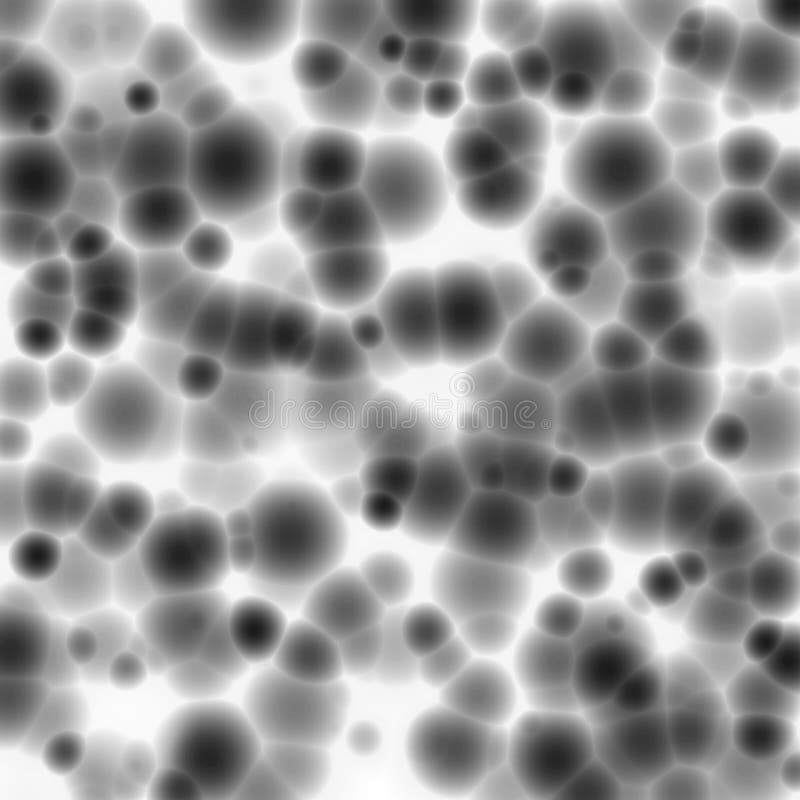 Black Small Cell Under the Microscope, Abstract Background Stock ...