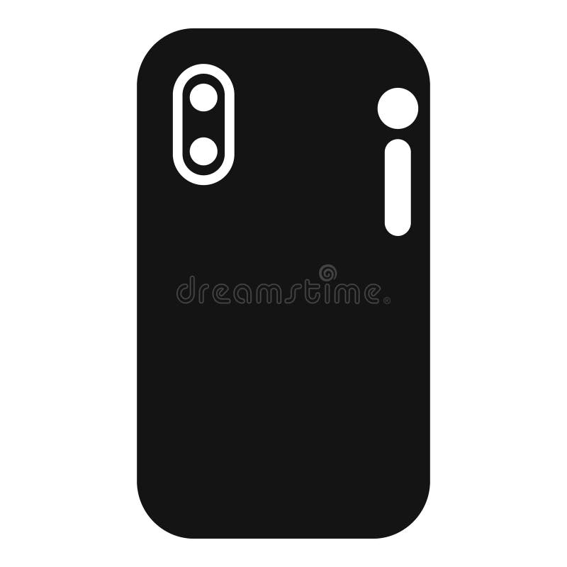 Back Side of Smartphone with Two Cameras and Flashlight Stock ...