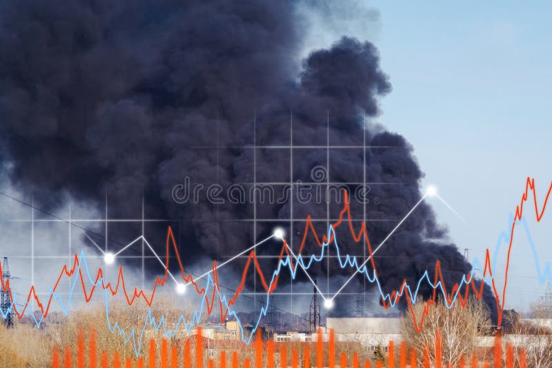 Black Smoke from the Fire, Graph. Seasonal Forest Fires. Selective ...