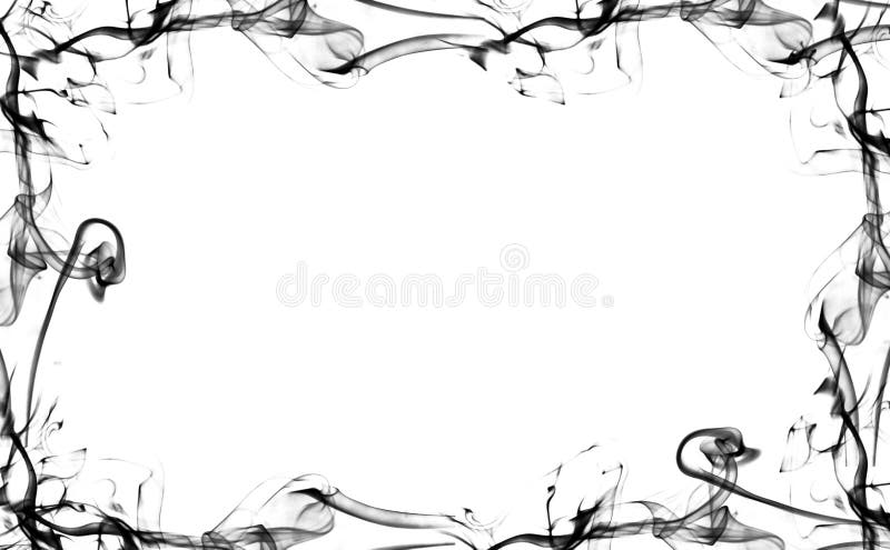 Black smoke frame stock illustration. Illustration of border - 28680396