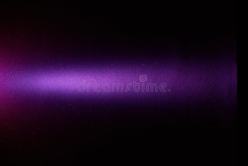 On a Black Smooth Background, a Gradient Purple Horizontal Beam of ...