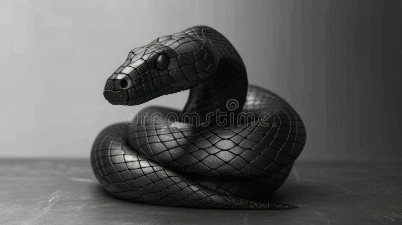 A black snake with stock photo. Image of color, camouflage - 320548834