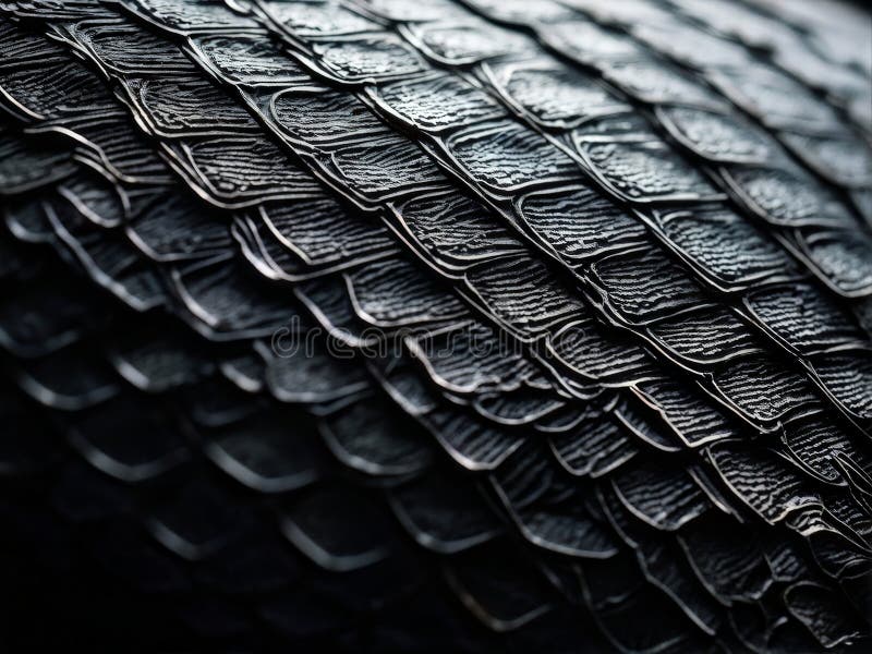 Black Snake Texture. Skin Background, Close - Up Stock Illustration ...