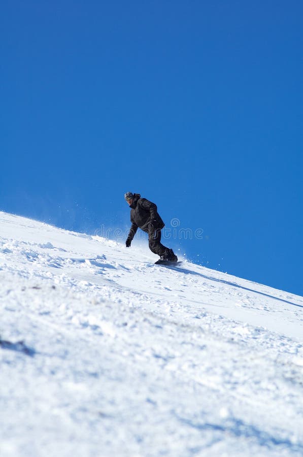 Black snowboarder stock photo. Image of fellow, goggles - 1462626