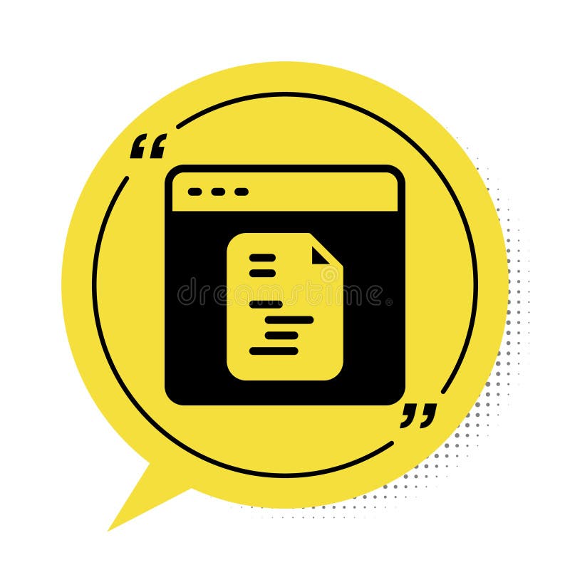 Black 3d Developer Background with Web Symbols. Stock Vector - Illustration of concept, abstract ...