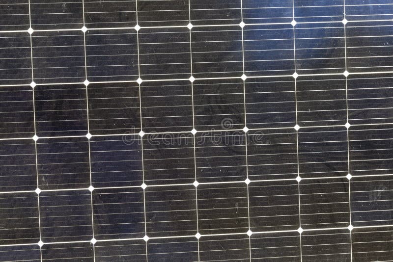 Black Solar Panels Illuminated by Sunlight Stock Photo - Image of ...