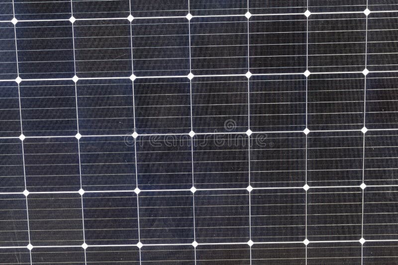 Black Solar Panels Illuminated by Sunlight Stock Image - Image of power ...