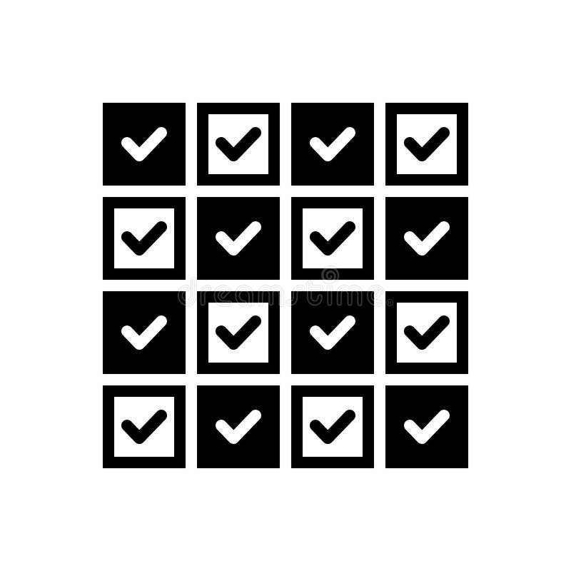 Black Solid Icon for All, Whole and Complete Stock Vector ...