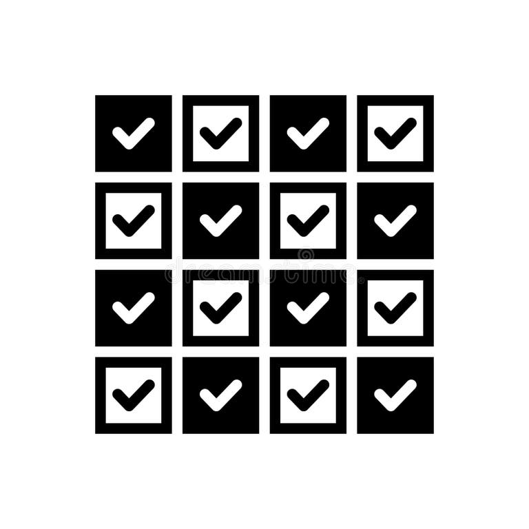 Black Solid Icon for All, Whole and Complete Stock Vector ...