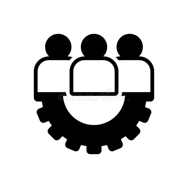 Black Solid Icon for Base, Footing and Support Stock Vector ...