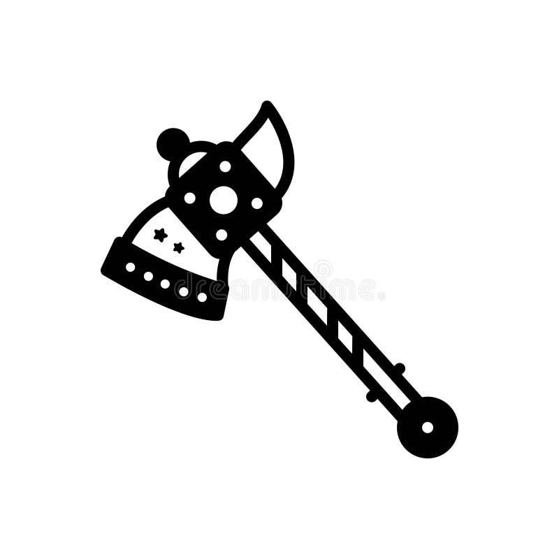 Black Solid Icon for Epic, Epos and Legend Stock Vector - Illustration ...