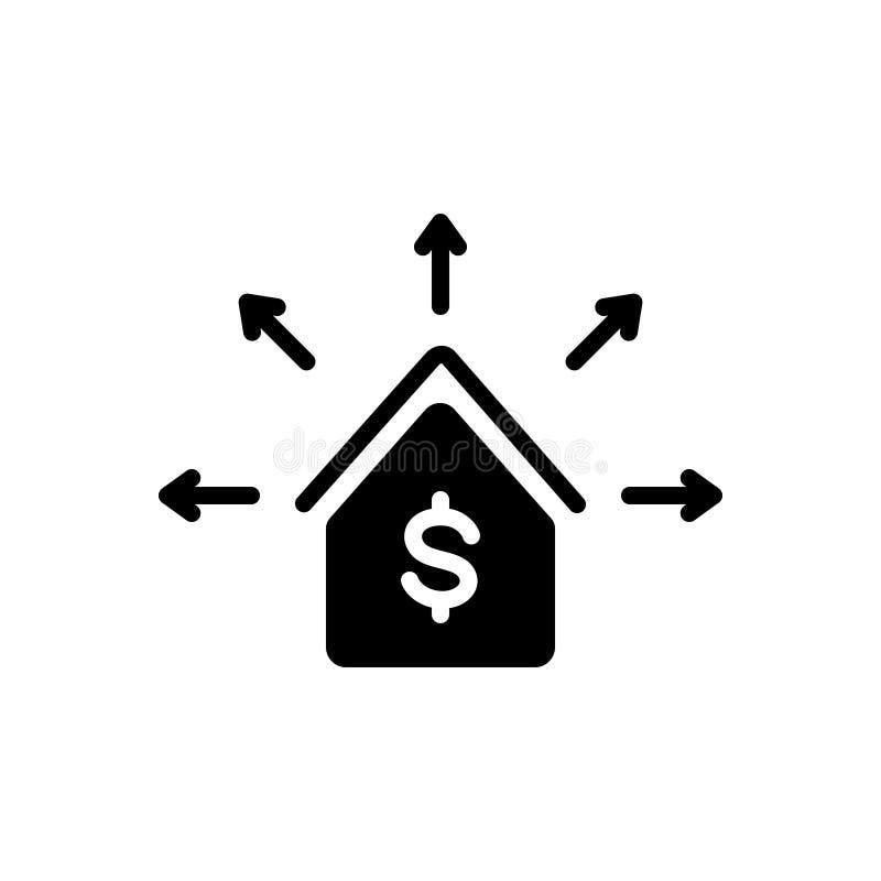 Black Solid Icon for Liabilities, Certified and Liability Stock Vector ...