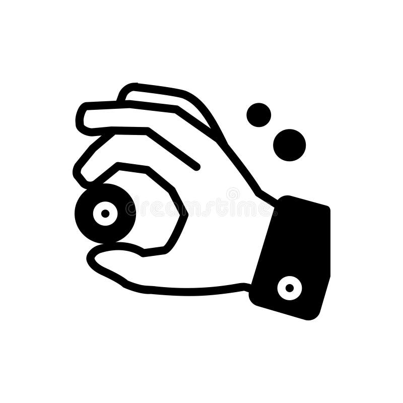 Black Solid Icon for Nuance, Shading and Minor Stock Vector ...