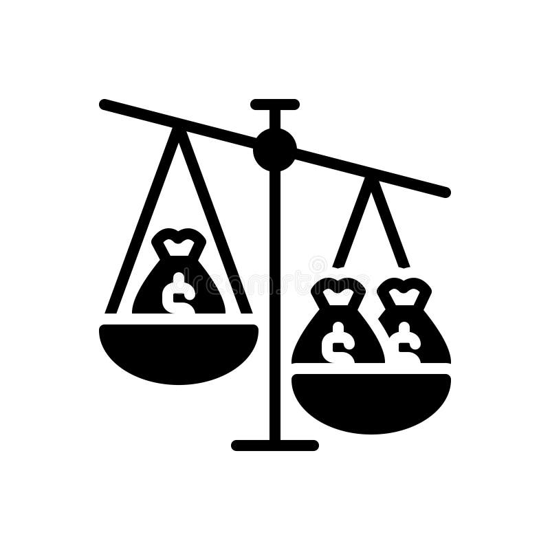 Mix Icon for Ratio, Proportion and Comparative Stock Vector ...