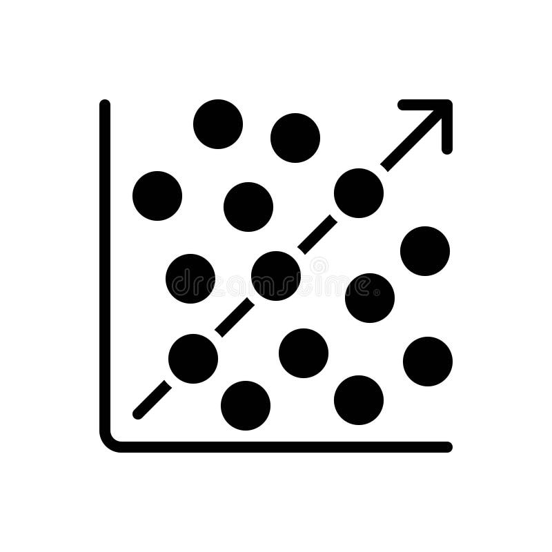 Black Solid Icon for Regression, Return and Comeback Stock Vector ...