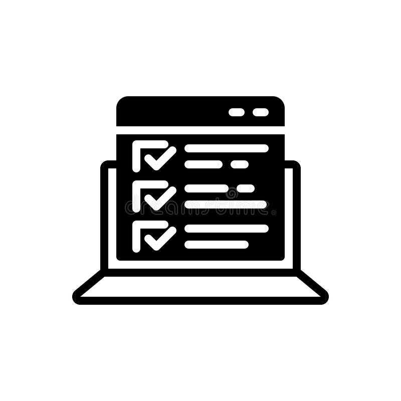 Mix Icon for Testing, Calibrate and Test Stock Vector - Illustration of ...