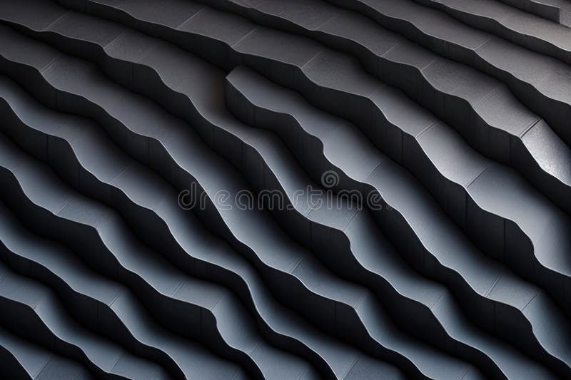 Black Solid Texture Background Generative AI Stock Photo - Image of ...