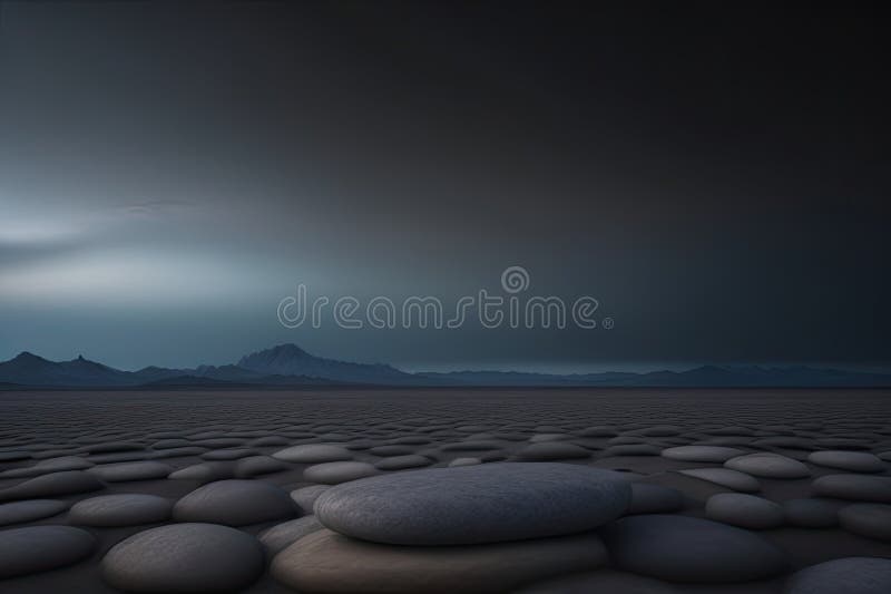 Black Solid Texture Background Generative AI Stock Image - Image of ...