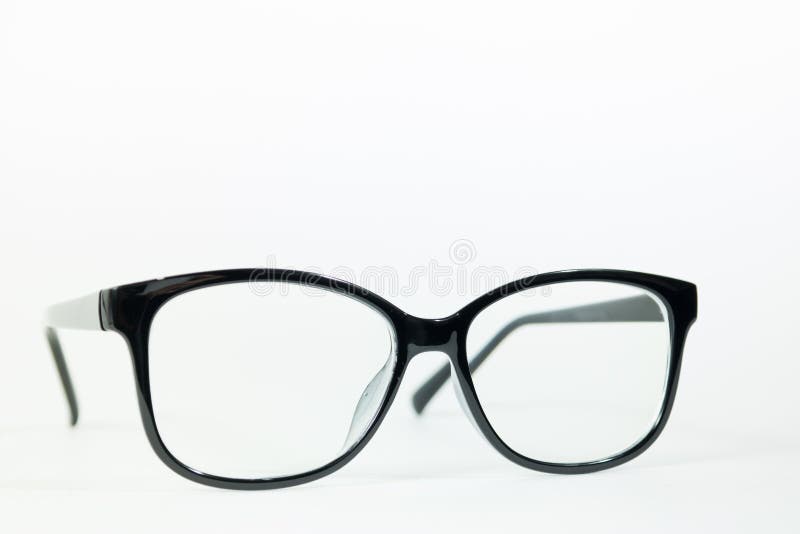 Black spectacles stock photo. Image of abstract, clear - 39765454