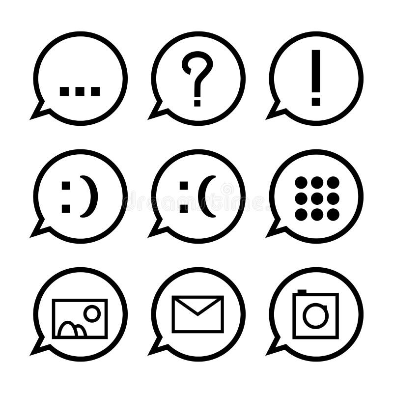 Whatsapp Message Bubbles Stock Illustrations – 65 Whatsapp Message ...