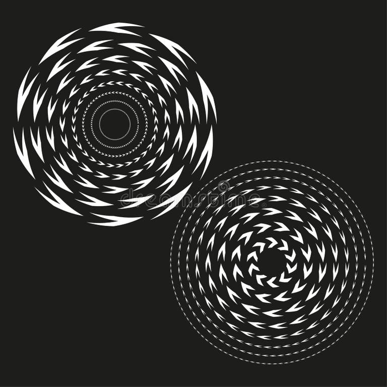 Mesmerizing Hypnotic Spiral Design Stock Illustrations – 451 ...