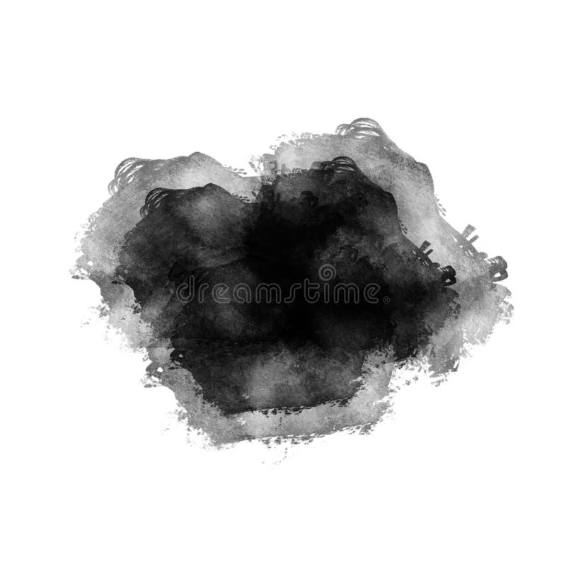 Black splash colour. stock photo. Image of water, abstract - 175777576