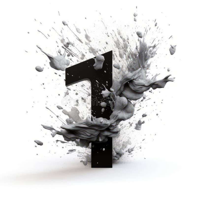 The Black Splash: a Physically Based Rendering of Abstract Formulations ...