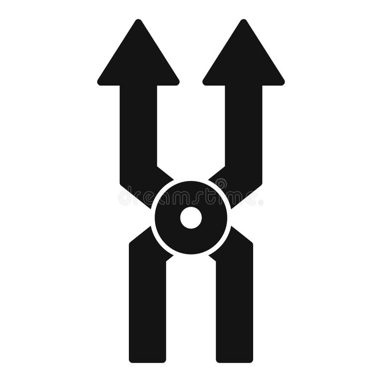 Arrows Splitting Stock Illustrations – 76 Arrows Splitting Stock ...