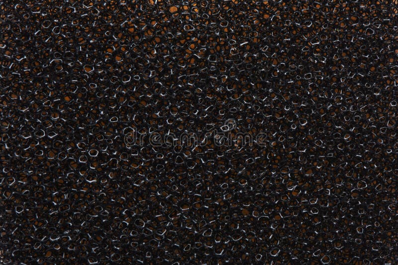 Black Sponge Texture Background Close Up Stock Image - Image of texture ...
