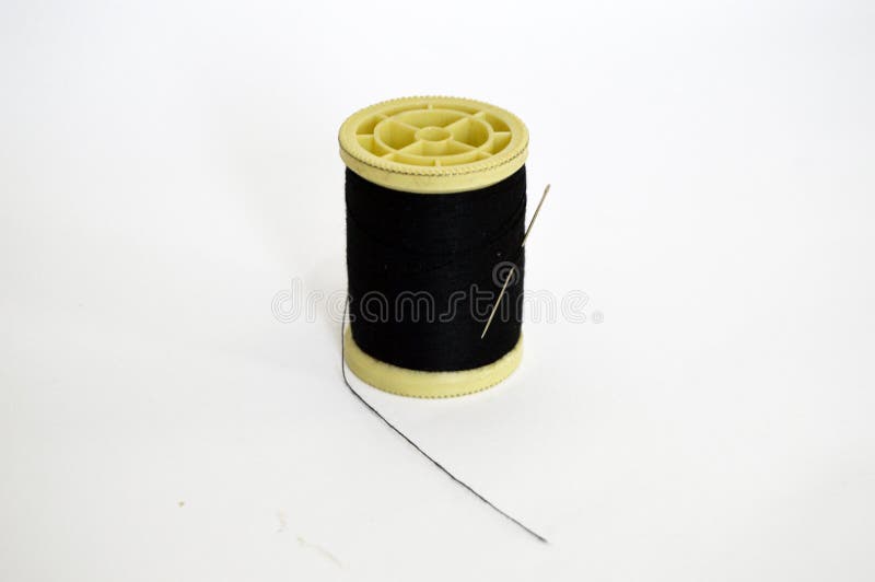 Black Spool Thread and Needle Pictures for Tailor and Tailor Sites ...