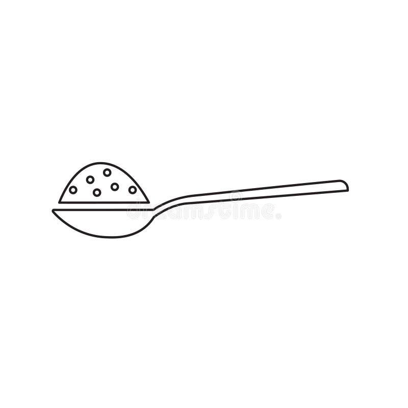 Black Spoon Stock Illustrations – 43,730 Black Spoon Stock ...