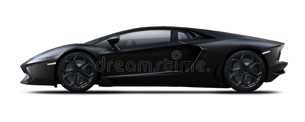 Lamborghini Side View Stock Illustrations – 35 Lamborghini Side View ...