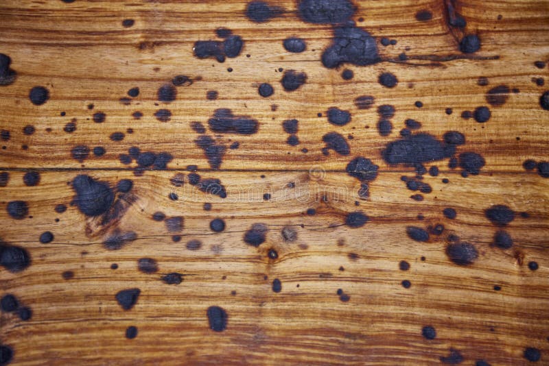 Texture of Wooden Burned Table Stock Image - Image of natural, burn ...