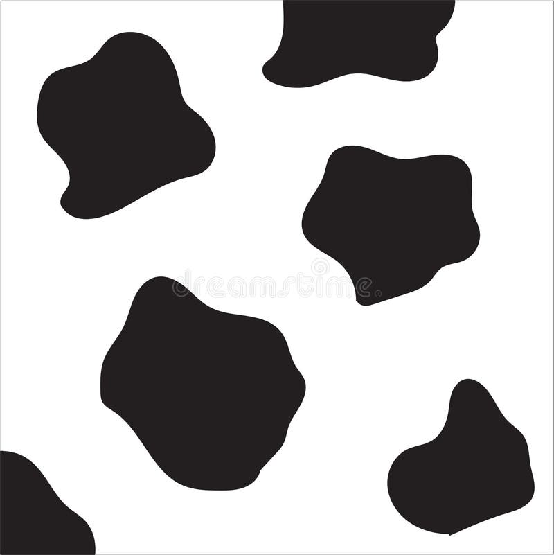 Black Spots Cartoon in Cartoon Style. Design Template. Creative ...