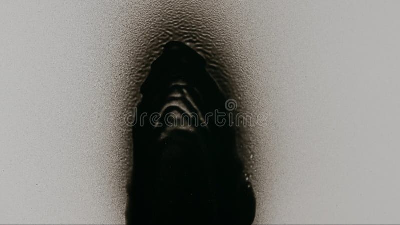 Black Spray Paint Mark on White Surface Stock Photo - Image of creative ...