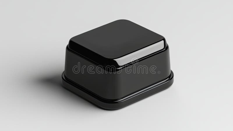 Black Square Box Mockup stock image. Image of square - 349048221