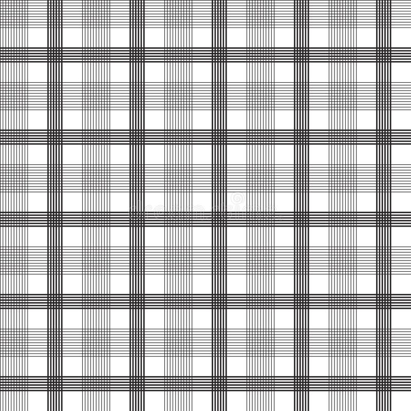 Black Square Lines Seamless Pattern Stock Vector - Illustration of ...