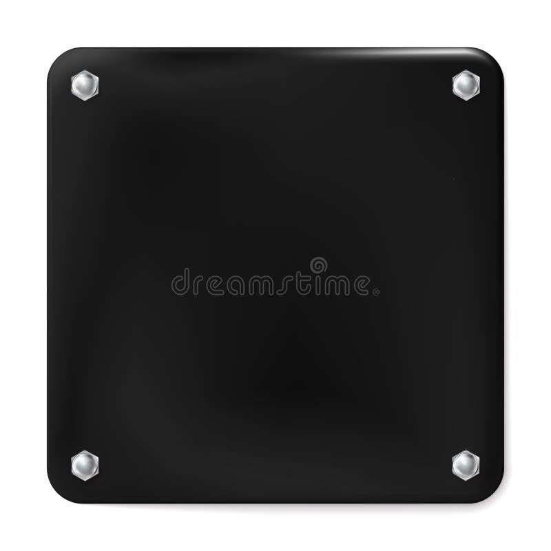 Blank Box Plate Board Stock Illustrations – 408 Blank Box Plate Board ...