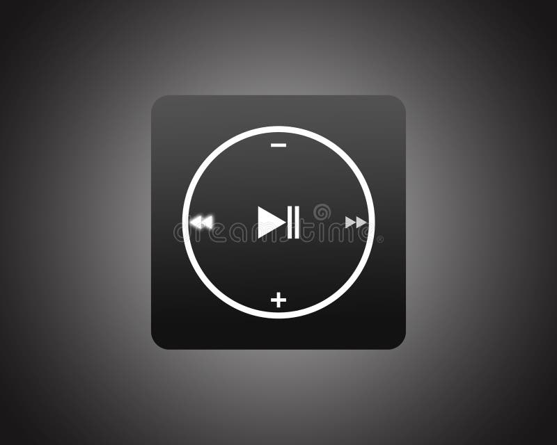 Black square Player stock illustration. Illustration of sheet - 48436653