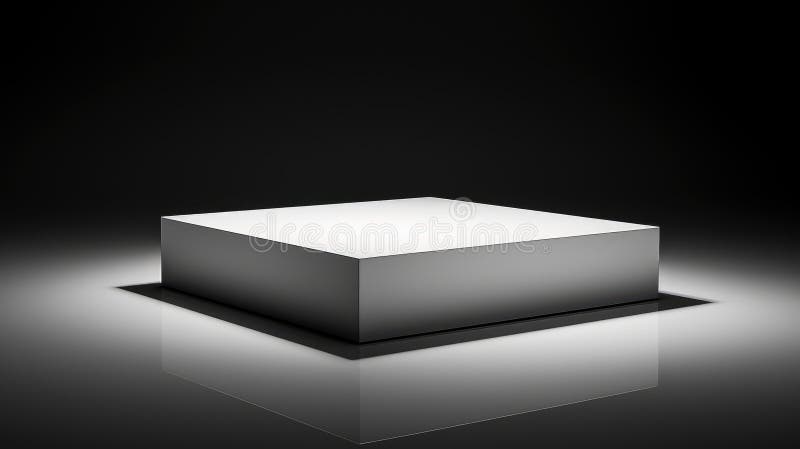 Black square white box stock illustration. Illustration of centered ...