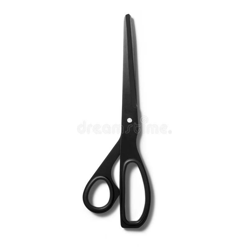 Steel scissors stock image. Image of office, black, sharp - 11985225