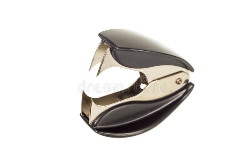 Black staple remover stock image. Image of staples, work - 61665021