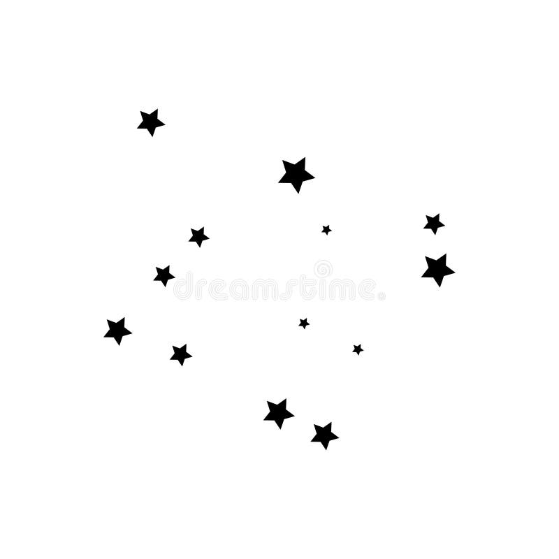 Black Star Cluster Stock Illustrations – 17,515 Black Star Cluster ...